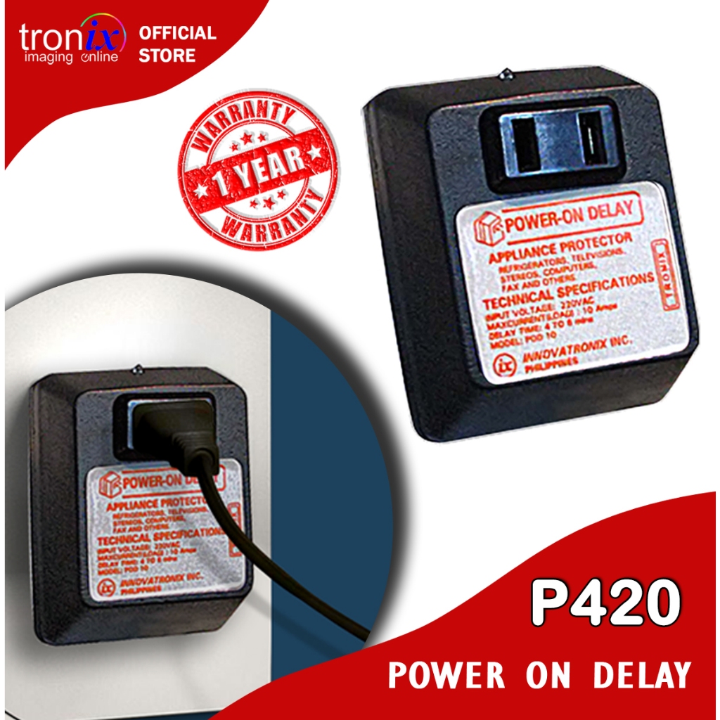 Troniximaging Power On Delay Pod10 Tronix POD 10 Pinoy Made Appliance ...