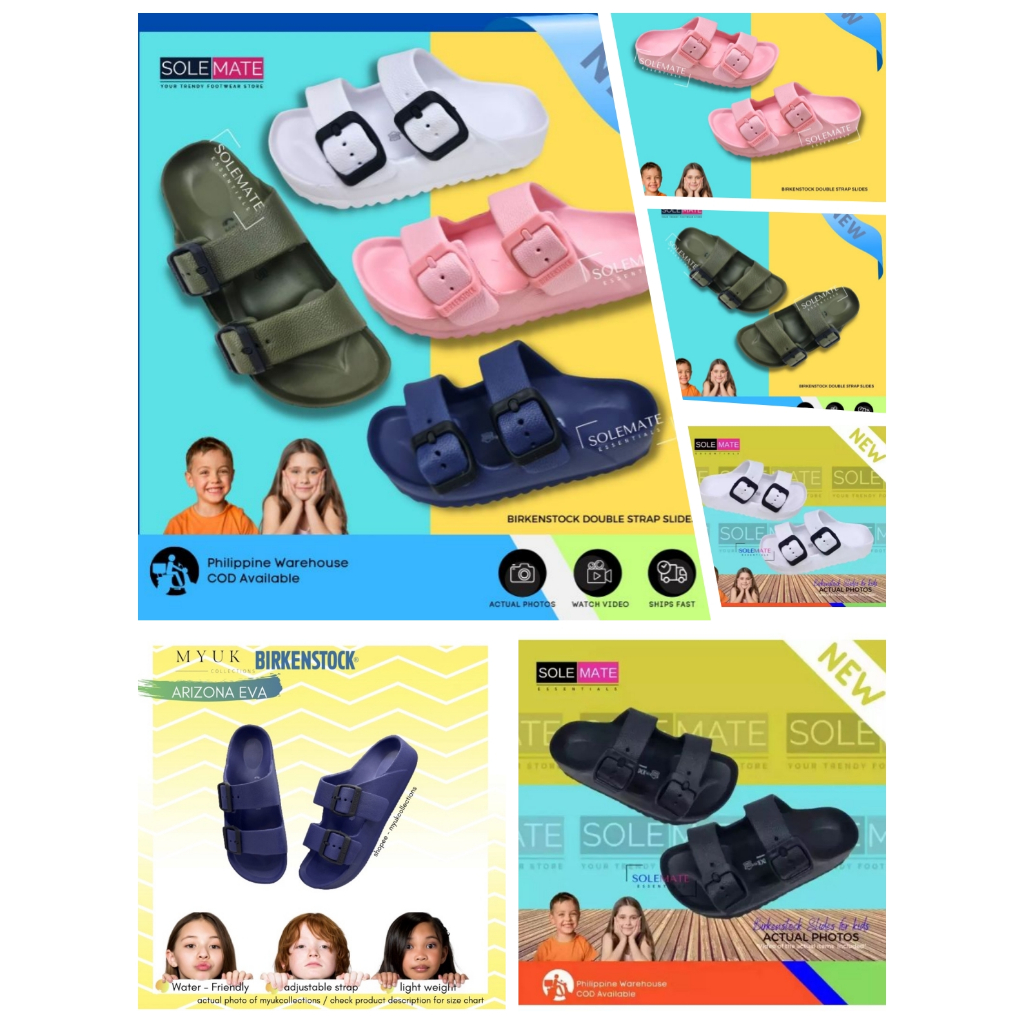 30-35 Birken Double Ladder Buckle Thick Sole Kids Outdoor Beach For ...