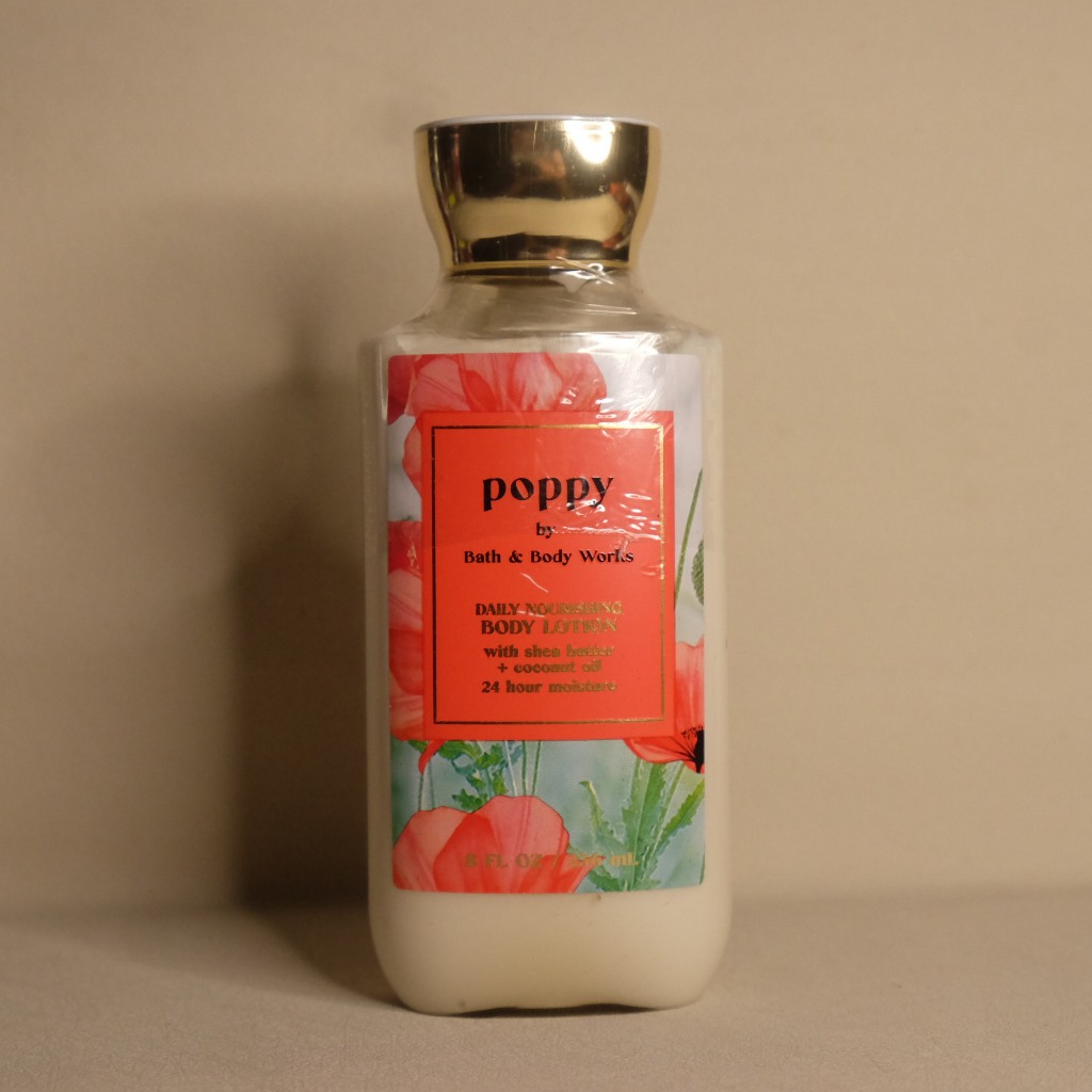 Bath & Body Works Poppy Daily Nourishing Body Lotion with Shea Butter ...