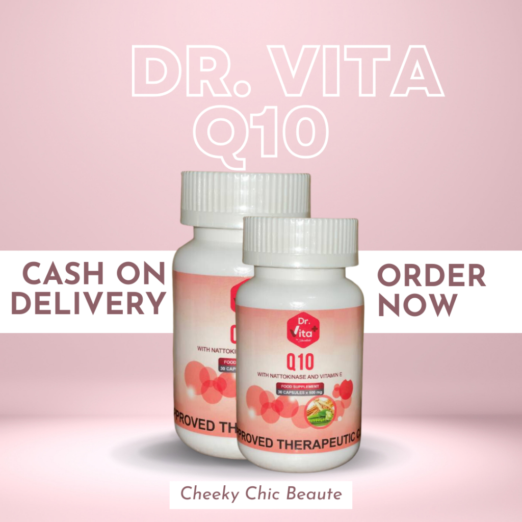 Twin Pack Dr. Vita Q10 with Nattokinase and Vitamin E | Shopee Philippines