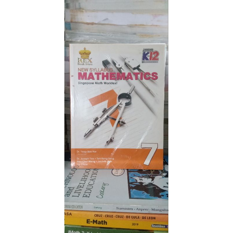 NEW SYLLABUS MATHEMATICS GRADE 7 (SLITELY USE) | Shopee Philippines