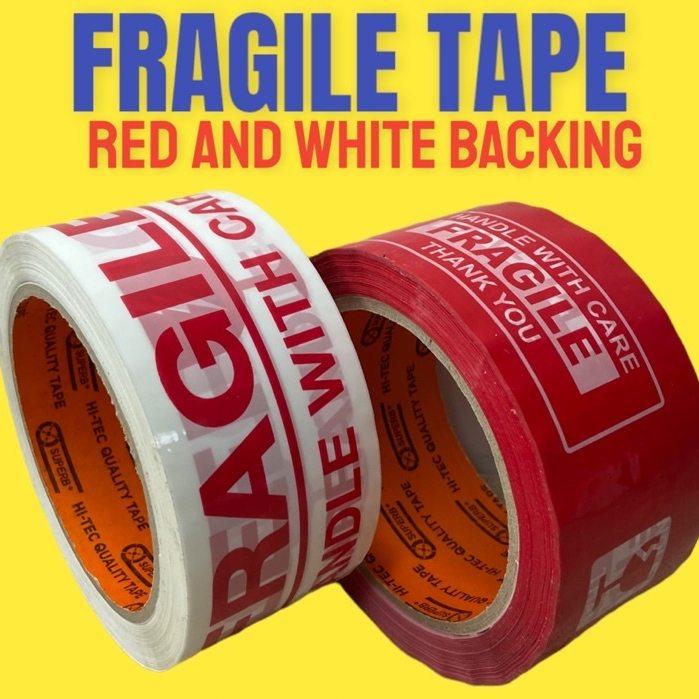 Fragile Stickers Tapes Warning Packing Label Fragile Tape Shipping ...
