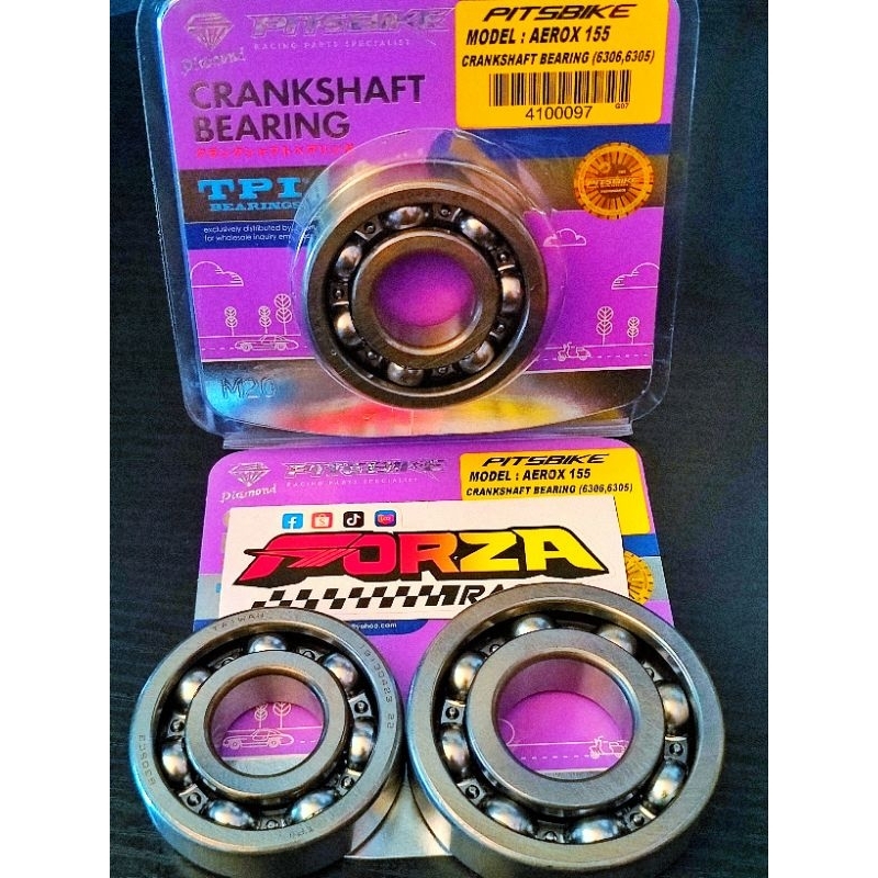 AEROX NMAX SIDE CRANK BEARING PITSBIKE CRANKSHAFT Aerox155 Nmax155 V1 V2 | Shopee Philippines