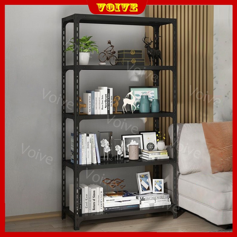VOIVE Angle Steel Storage Shelves Metal Shelf 3 Layers 4 Layers 5 ...