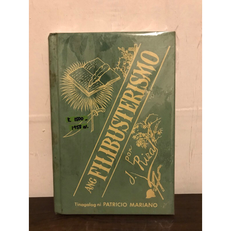 El Filibusterismo By Jose Rizal Jose Rizal Bayani Art