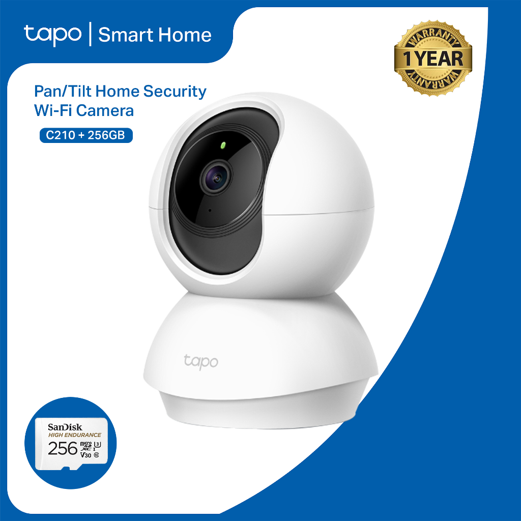 TP-Link Tapo C210 3MP 360° 1080P Pan/Tilt Home Security Wifi CCTV ...