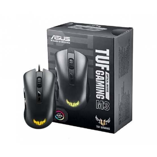 ASUS TUF Gaming M3 ergonomic wired RGB gaming mouse with 7000-dpi ...
