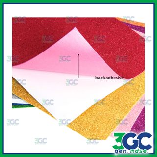 3GC Glitter Sticker Paper: 10 Dazzling A4 Sheets - Perfect for Crafting ...