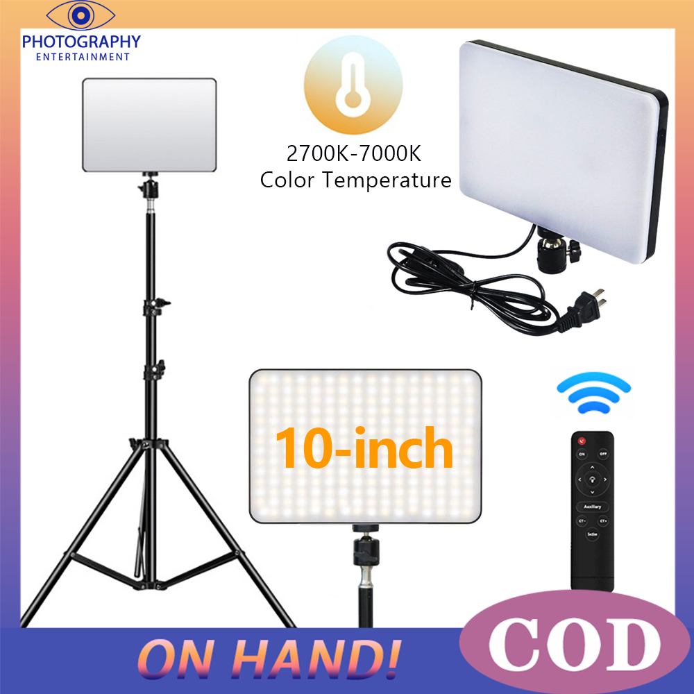 10 Inch Photo Studio LED Round Light Selfie 2700k-7000k Video Fill ...