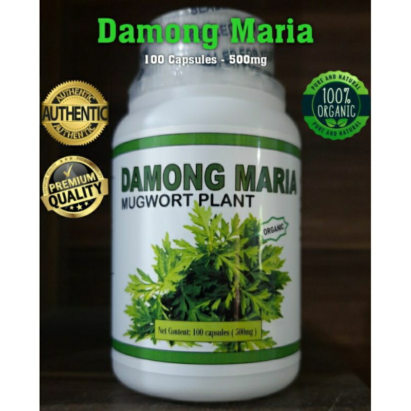 DAMONG MARIA MUGWORT 100 CAPSULES | Shopee Philippines