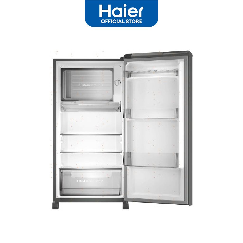 Haier HR-IV168 5.12 cu.ft./145L Inverter Single Door Refrigerator (Dark ...