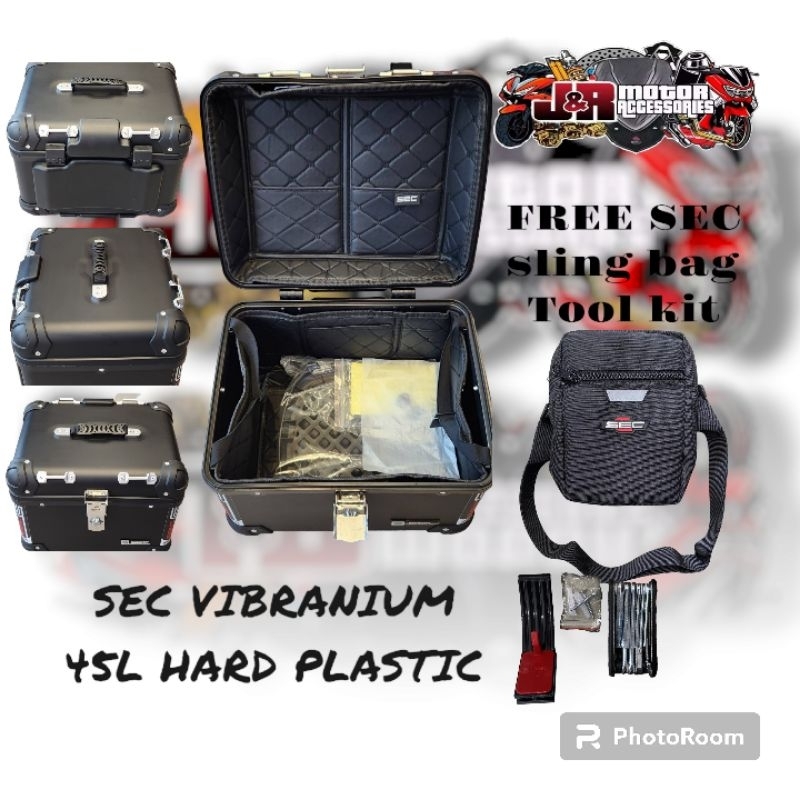 Sec VIBRANIUM hard plastic 45L | Shopee Philippines