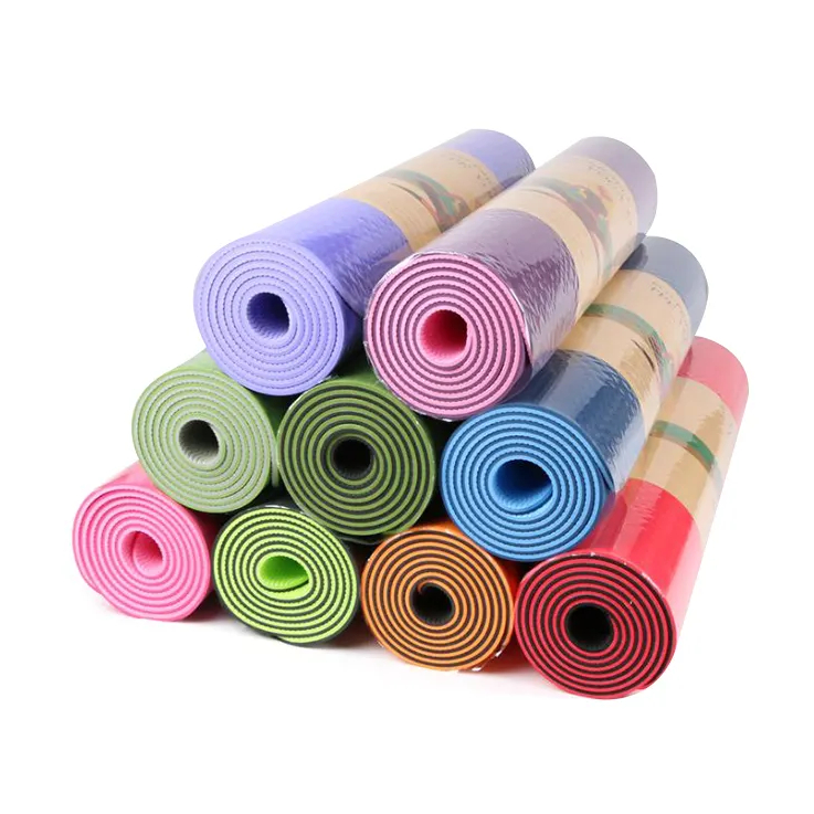 TPE YOGA MAT 183*83 CM Custom Printed Design Eco Friendly Yoga Matt ...