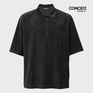 CONCEIT Oversized Boxy Cropped Fit Polo Shirt | Shopee Philippines