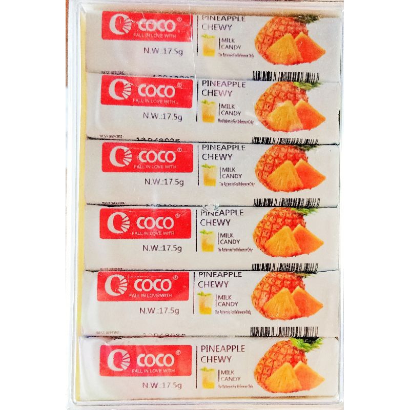 COCO MILK CHEWY CANDY | 30 PIECES | 4 FLAVOR AVAILABLE | Shopee Philippines