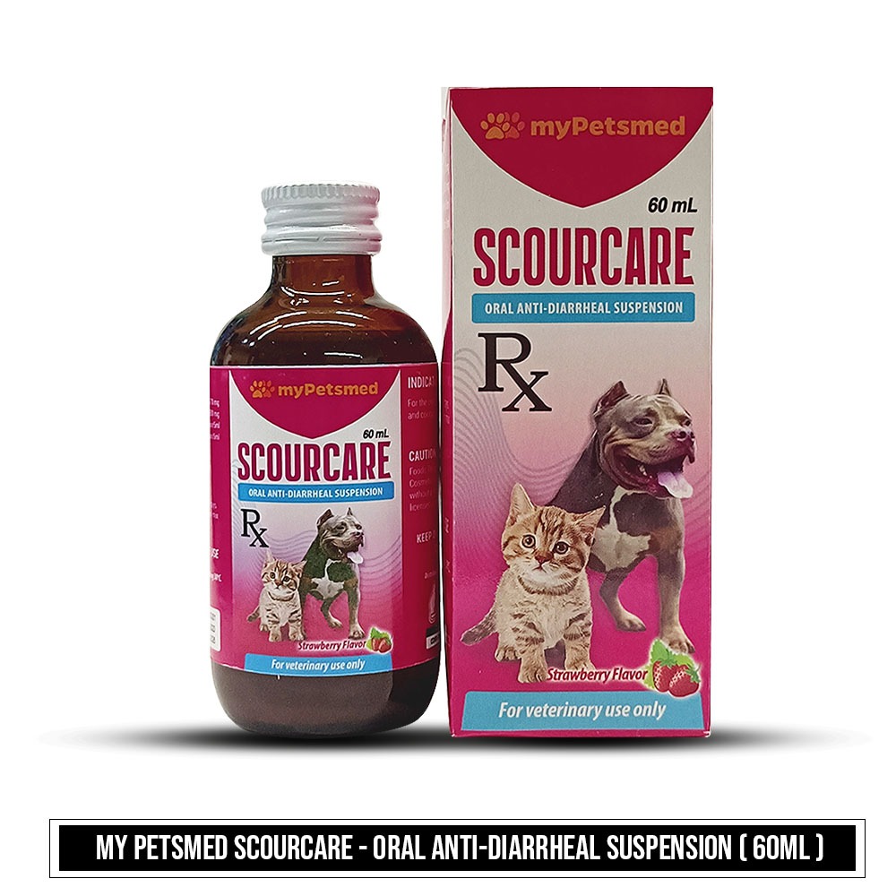 BOB-60ML MYPETSMED SCOURCARE ORAL ANTI-DIARRHEAL SUSPENSION STRAWBERRY ...