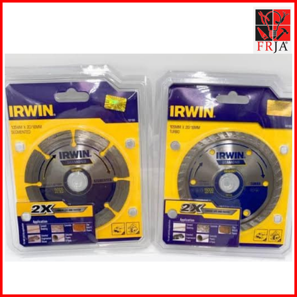 IRWIN DIAMOND CUTTING DISC FOR TILES 4INCHES SEGMENTED/TURBO (Size ...