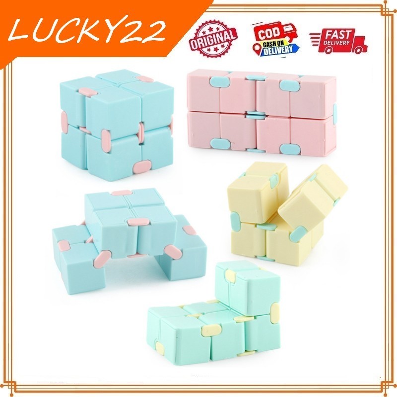 New Magic Fidget Cube Infinite Cubes Sensory Stress Relief ...