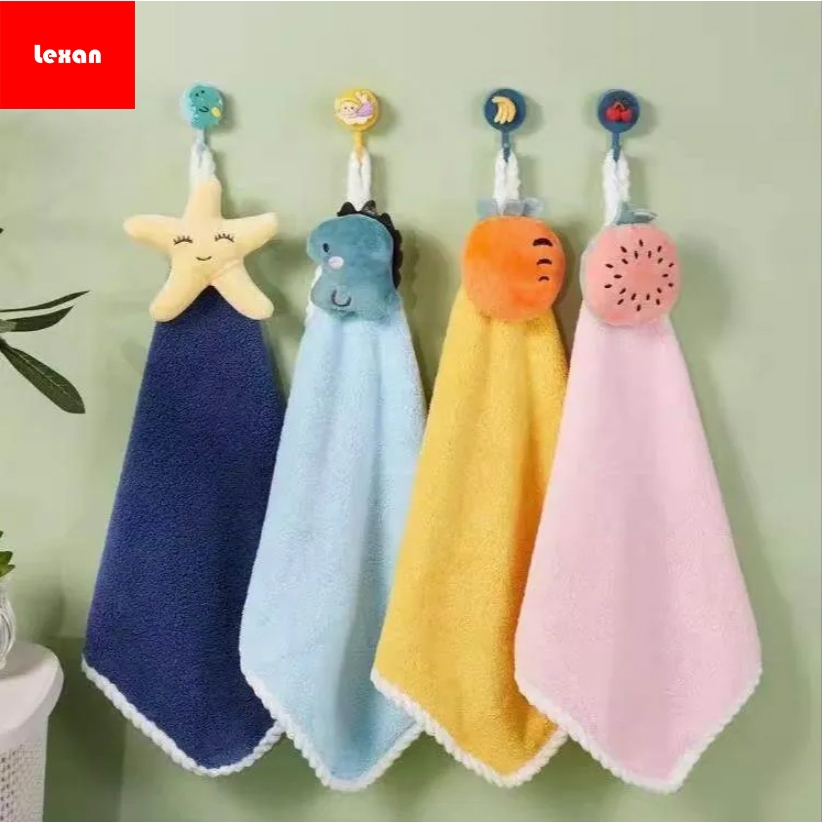 1pc Microfiber Multi-Purpose Ref Towel Cute Character Design【GOOD ...