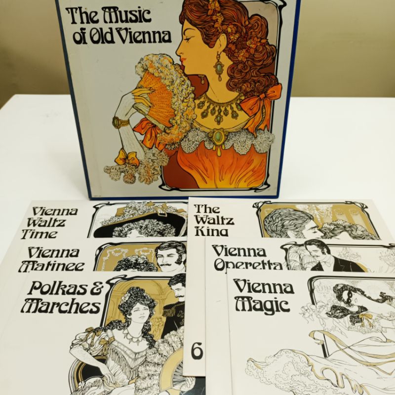 The Music Of Old Vienna (7-LP Vinyl Record Set/ Classical) | Shopee ...