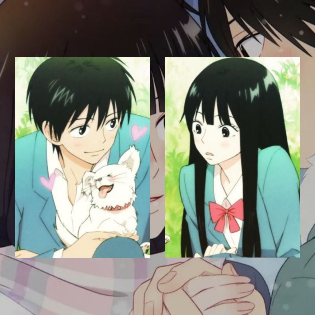 Kimi ni Todoke Kazehaya and Sawako Matching Heart Anime Keychain ...