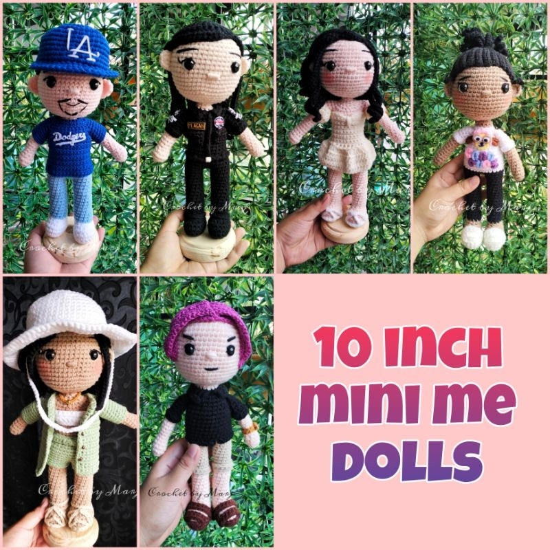 Mini me personalized Doll | Handmade doll | Customized crochet doll ...