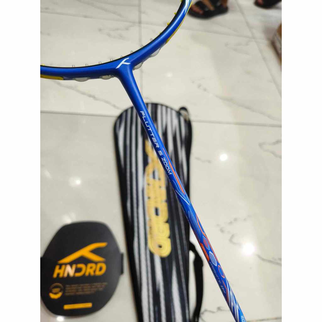 HUNDRED RACKET ( FLUTTER S ZOOM BLUE/BLACK ) | Shopee Philippines