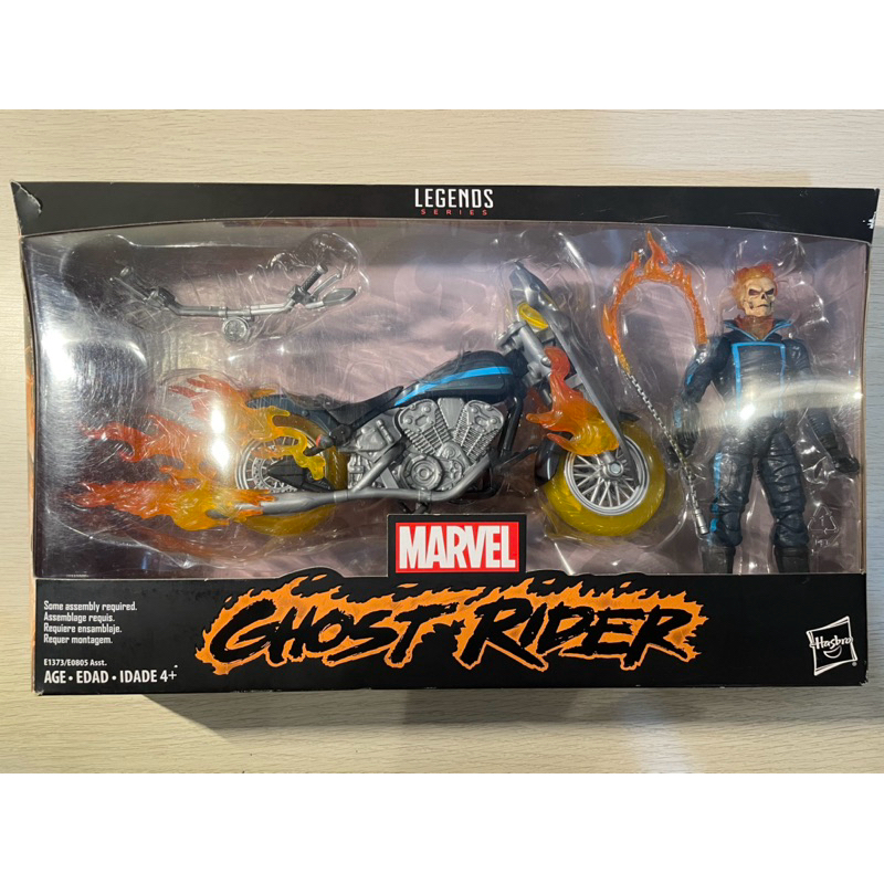 HASBRO Marvel Legends Rider Series Ghost Rider with Hell Motorcycle ...