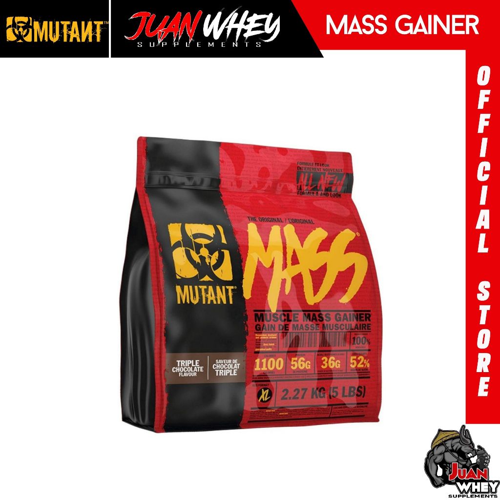 Mutant Mass Gainer 5lbs with or without shaker | Shopee Philippines