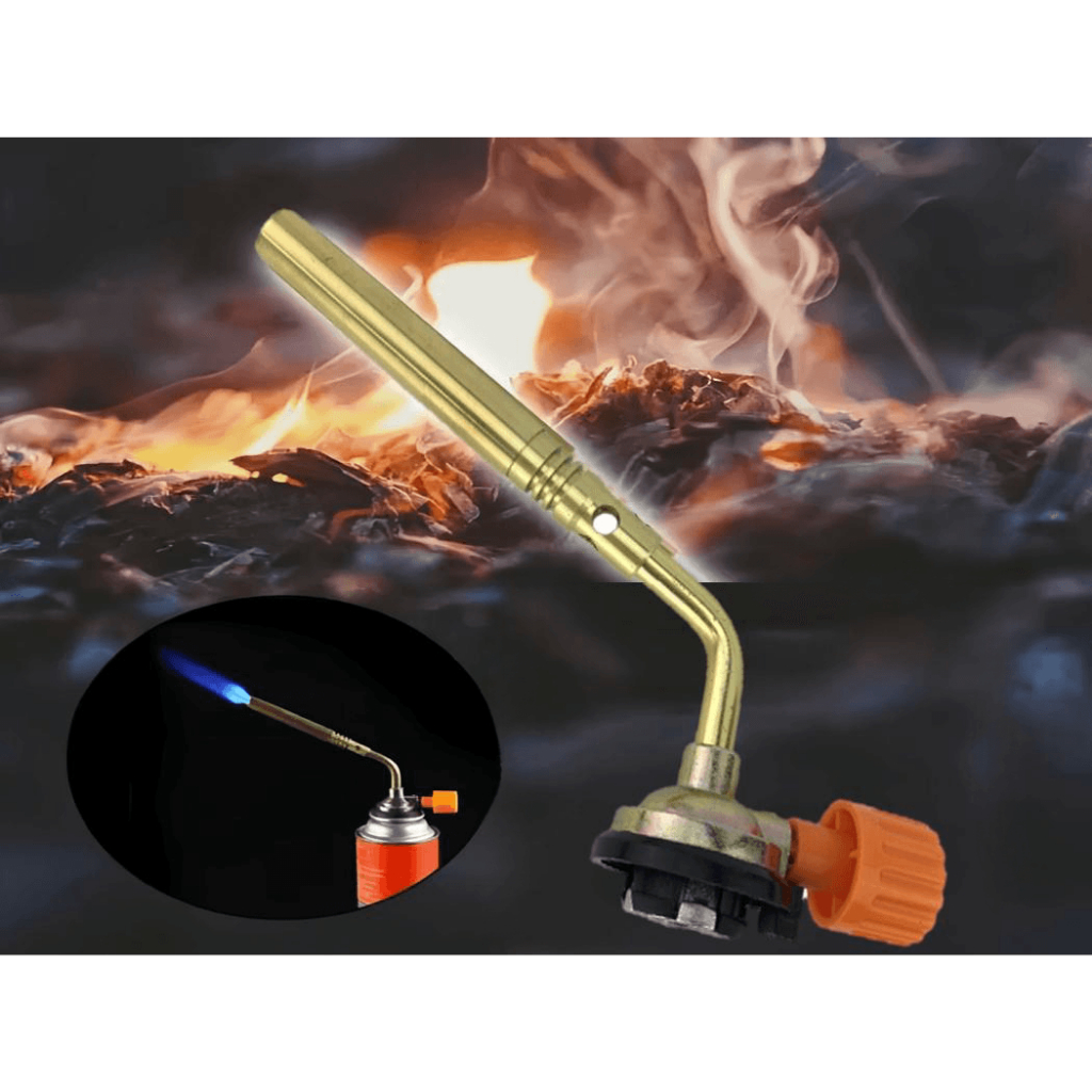 Flamethrower Burner Butane Gas Blow Torch Hand Ignition Camping Welding Tool | Shopee Philippines