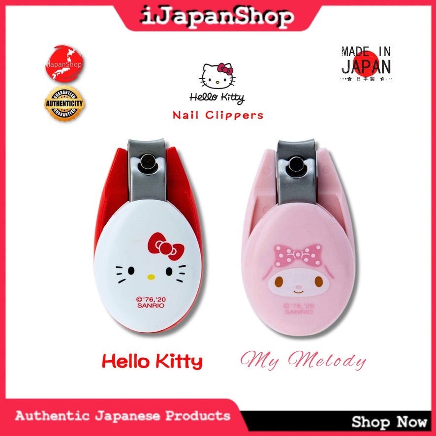 Authentic Made in Japan Sanrio Hello Kitty Melody Nail Cutter | Shopee ...