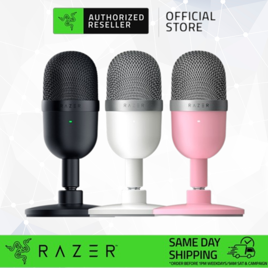Razer Seiren Mini Black Mic Razer Microphone Razer Ultra-compact ...