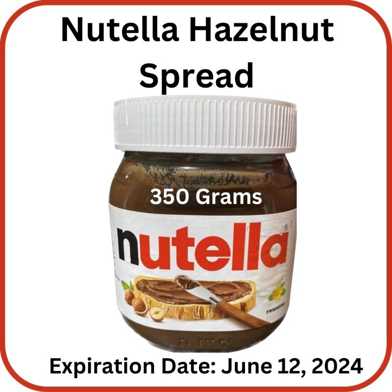 Nutella Hazelnut Spread with Cocoa 350G | Shopee Philippines