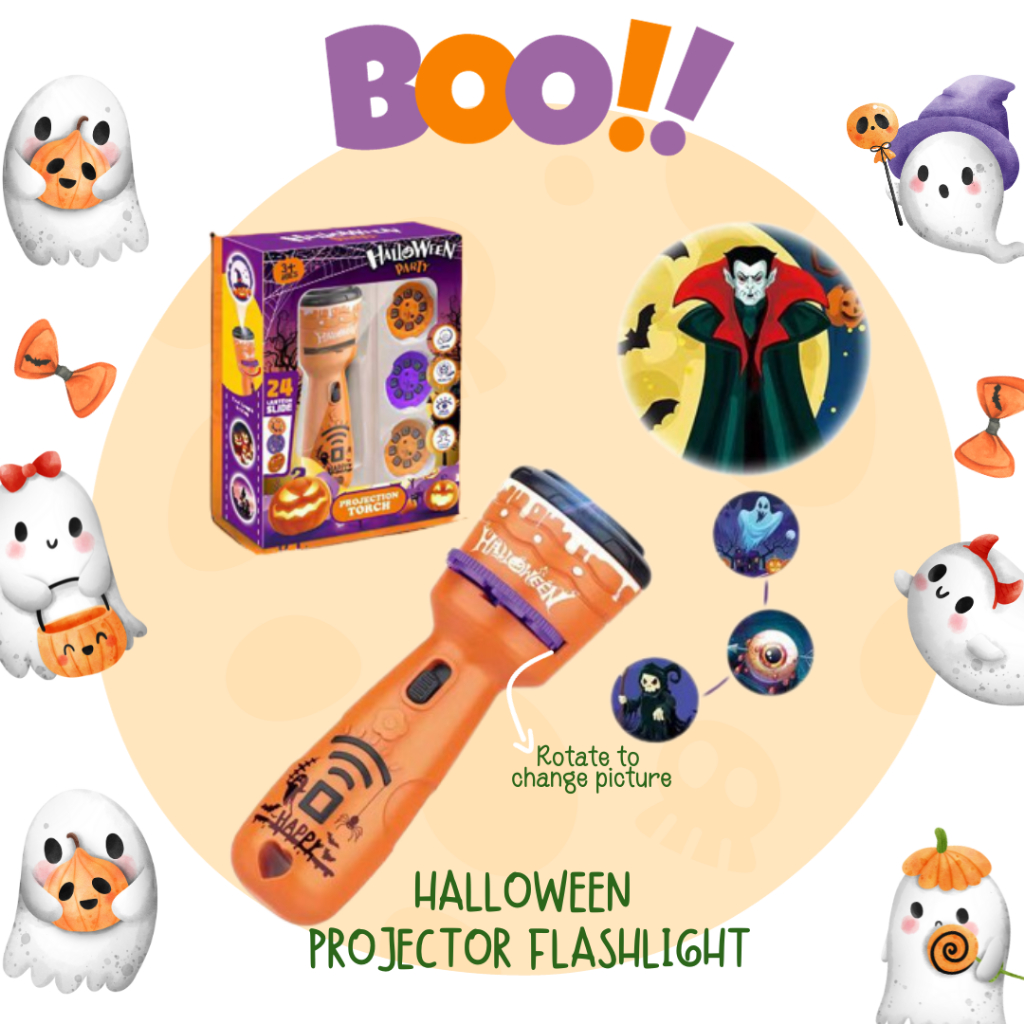 SOBY PH - Halloween Projector Flashlight for Kids Educational Learning ...