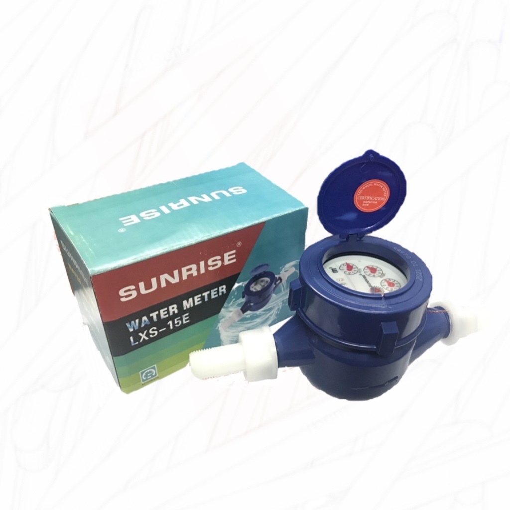 SUNRISE WATER SUB METER (METAL-BRASS / PVC SUBMETER) HEAVYDUTY | Shopee Philippines
