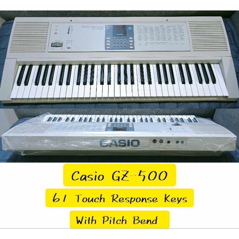 Casio GZ-500 (Touch Response) | Shopee Philippines