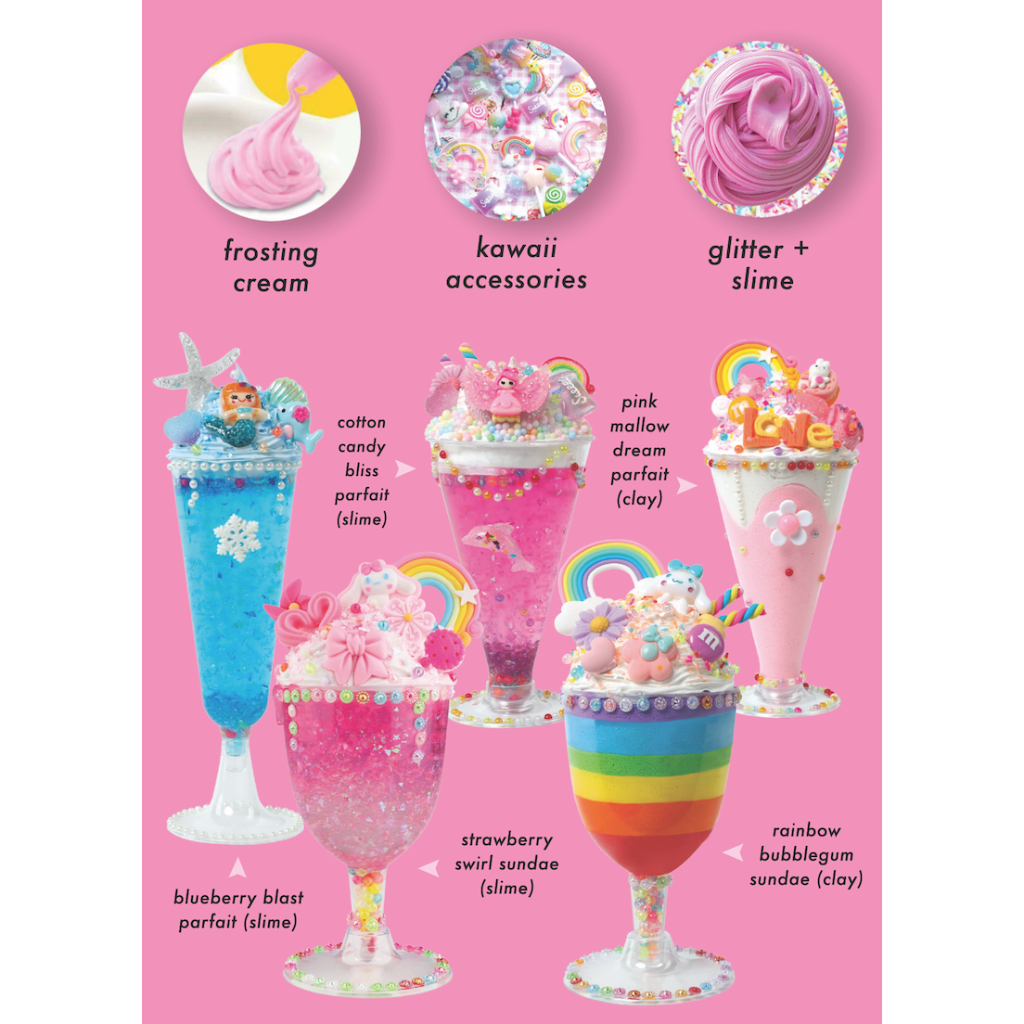 Tokyo Finds Kawaii Slime and Clay Art Ice Cream Kit | Shopee Philippines