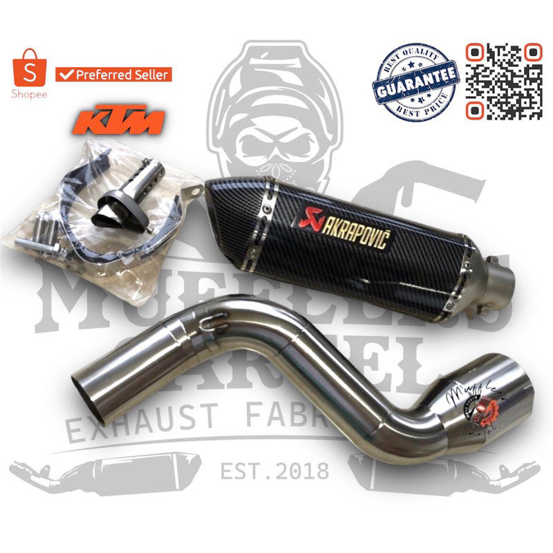 NEW! KTM Duke/Rc 200 V2 NewGen Duke/Rc 390, 390ADV 304 Stainless Steel ...