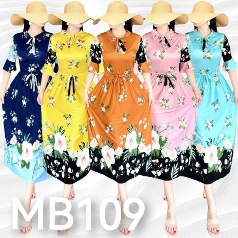 CIELO MAXI DRESS SENEPA (MB109) | Shopee Philippines