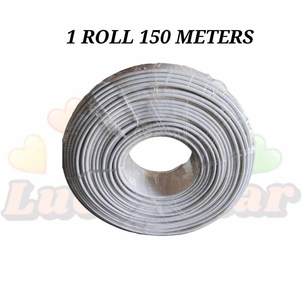 Flat Cord Duplex Electrical Wire #14/2 Pure Copper 99% 150 Meters Per ...