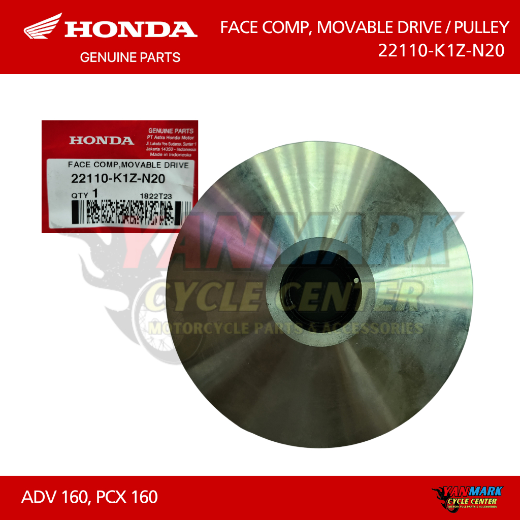 ORIGINAL HONDA - FACE COMP, MOVABLE DRIVE / PULLEY - ADV 160 | PCX 160 ...
