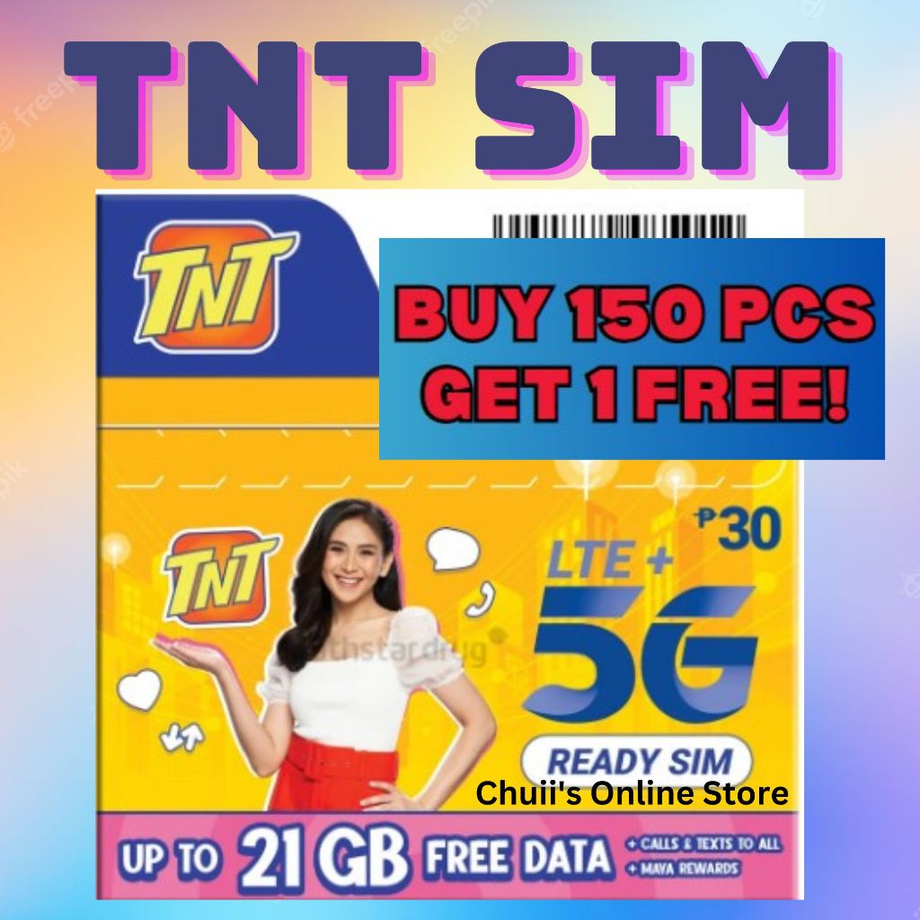 TNT SIM REGULAR 5G SIM/ TRI-CUT BRAND NEW SEALED | Shopee Philippines