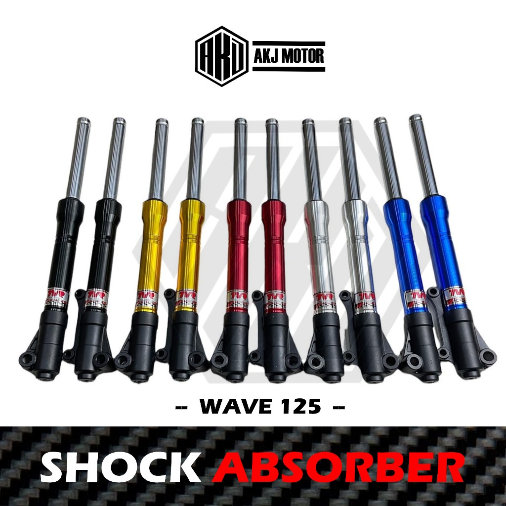Racing Front Shock Suspension Absorber Wave 125 / RUSI MP110 / BUNOS ...