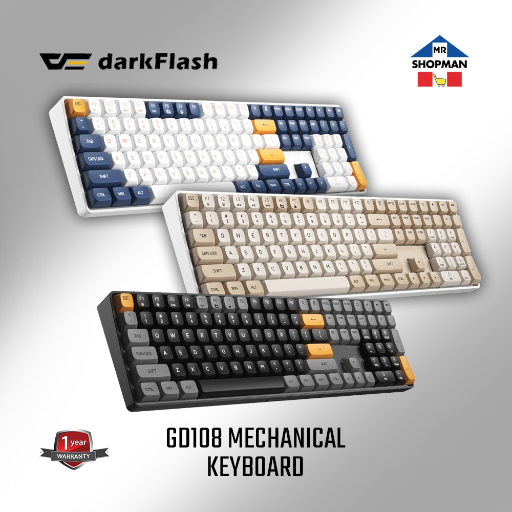 Darkflash GD108 110 keys Mechanical Keyboard | Shopee Philippines