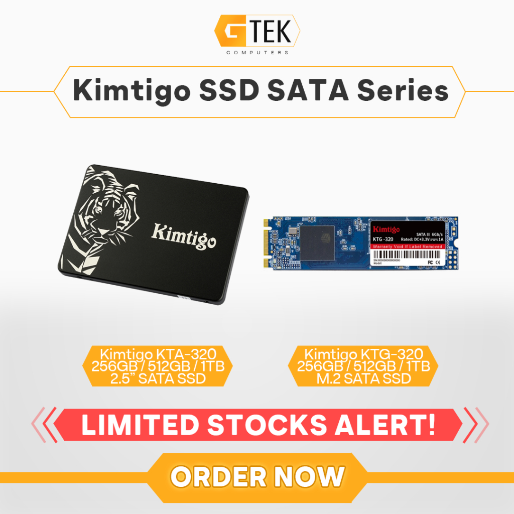 Kimtigo 256GB 512GB 1TB KTA-320 2.5" KTG-320 M.2 SATA SSD | Shopee Philippines