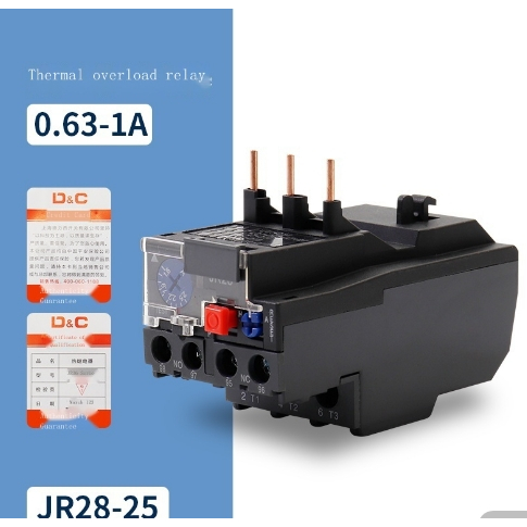 JR28-25/36/93 thermal overload relay LR2-D13/D23/D33 thermal relay 0.1A-93A | Shopee Philippines