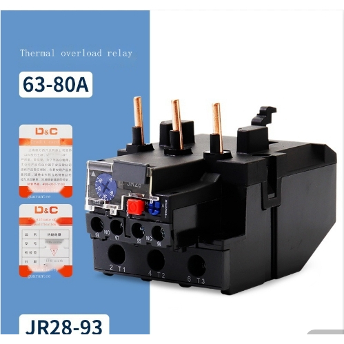 JR28-25/36/93 thermal overload relay LR2-D13/D23/D33 thermal relay 0.1A-93A | Shopee Philippines