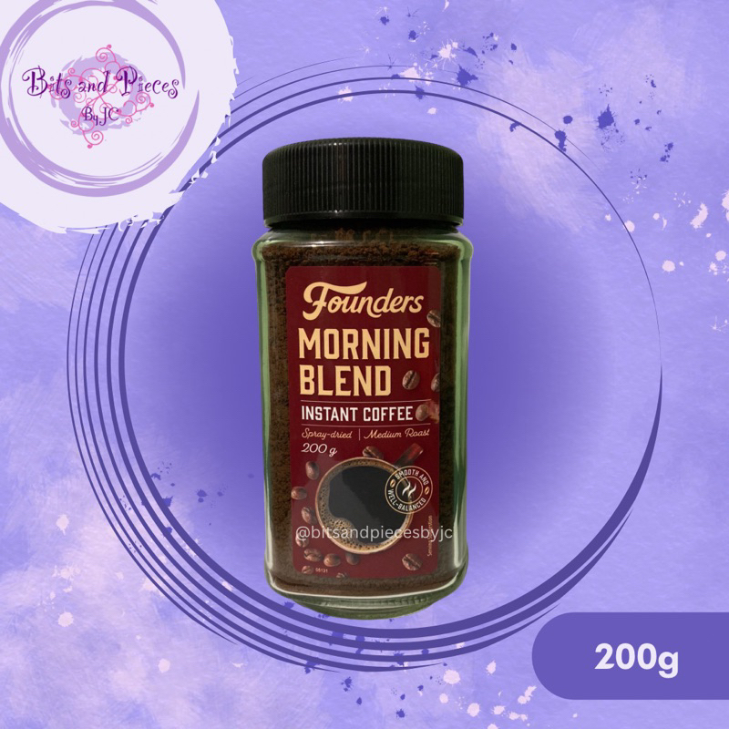 Founders Morning Blend Instant Coffee 200g | Shopee Philippines