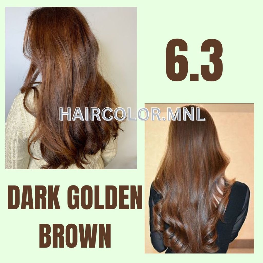 BREMOD 6.3 DARK GOLDEN BROWN COLOR SET WITH OXIDIZER (100ML) | Shopee ...