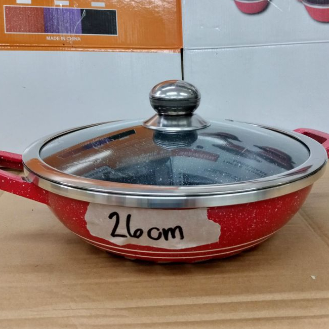 Non-stick 26cm Pan for deep frying | Shopee Philippines